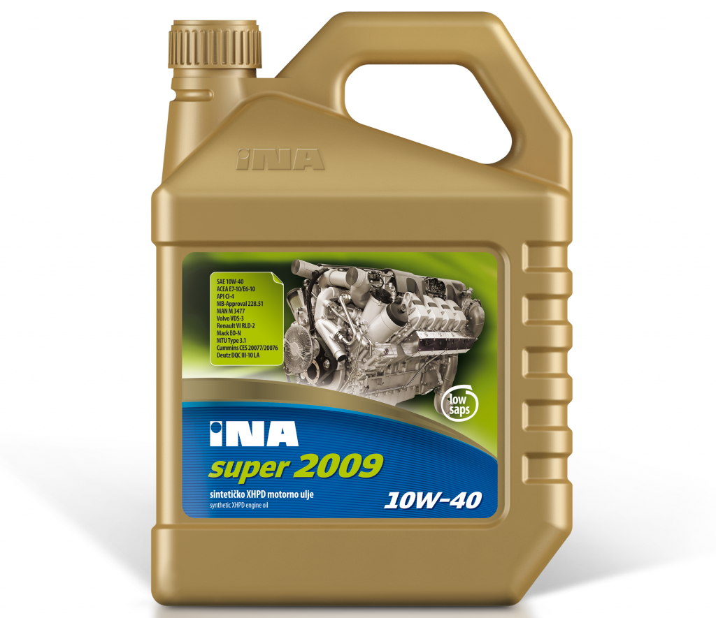 INA Super 2009 10W-40 4lt – Lubritech Group